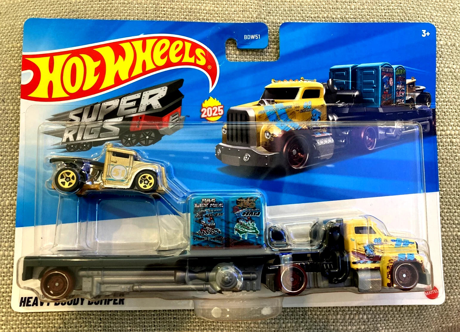 Hot Wheels Super Rigs Heavy Doody Dumper 2025 - PackmanCollectables